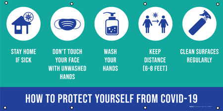 How To Protect Yourself From Covid-19 - Banner