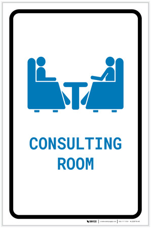 Consulting Room with Icon Portrait v2 - Label