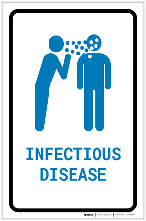 Infectious Disease with Icon Portrait v2 - Label