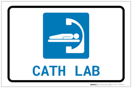 Cath Lab with Icon Landscape - Label
