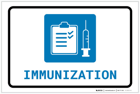 Immunization with Icon Landscape - Label