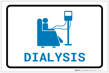 Dialysis with Icon Landscape v2 - Label