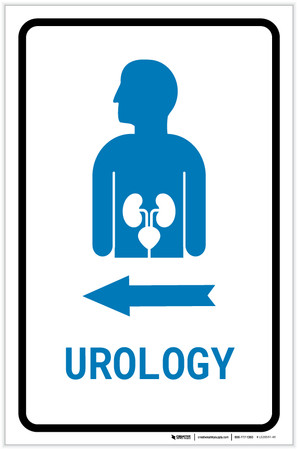 Urology Left Arrow with Icon Portrait v2 - Label