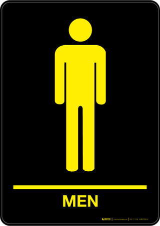 Male Sign (Wall)