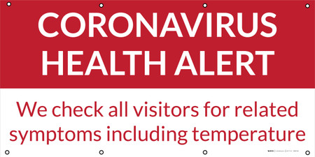 Coronavirus Health Alert - Banner