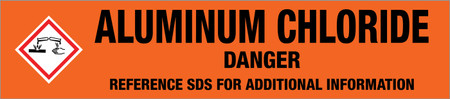 Aluminum chloride [CAS# 7446-70-0] - GHS Pipe Marking Label | Creative ...