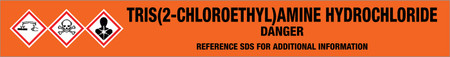 Tris(2-Chloroethyl)Amine Hydrochloride [CAS# 817-09-4] - GHS Pipe ...