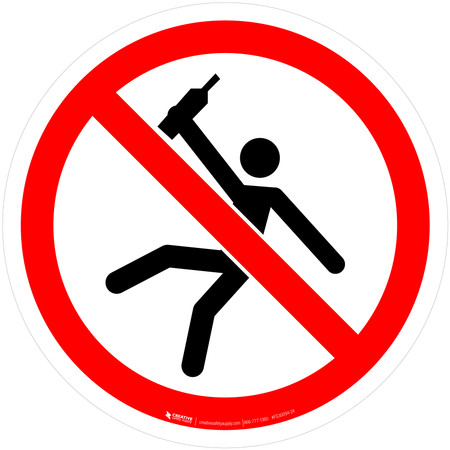 Not for People in the State of Intoxication Prohibition - ISO Floor ...
