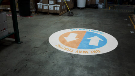 One Way Traffic Arrows - SignCast™ S200 Virtual Sign | Creative Safety ...
