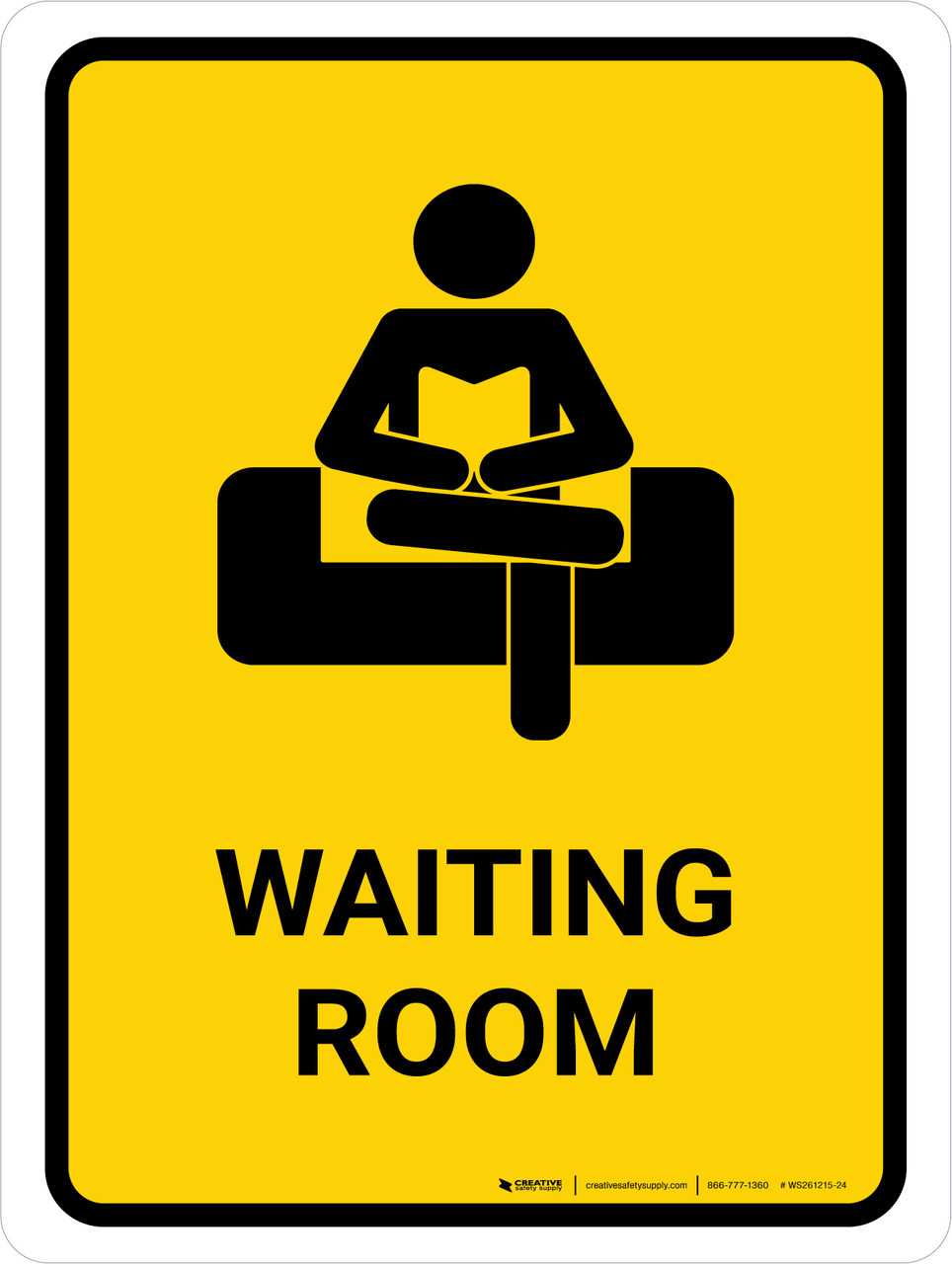 Emergency Waiting Room Sign