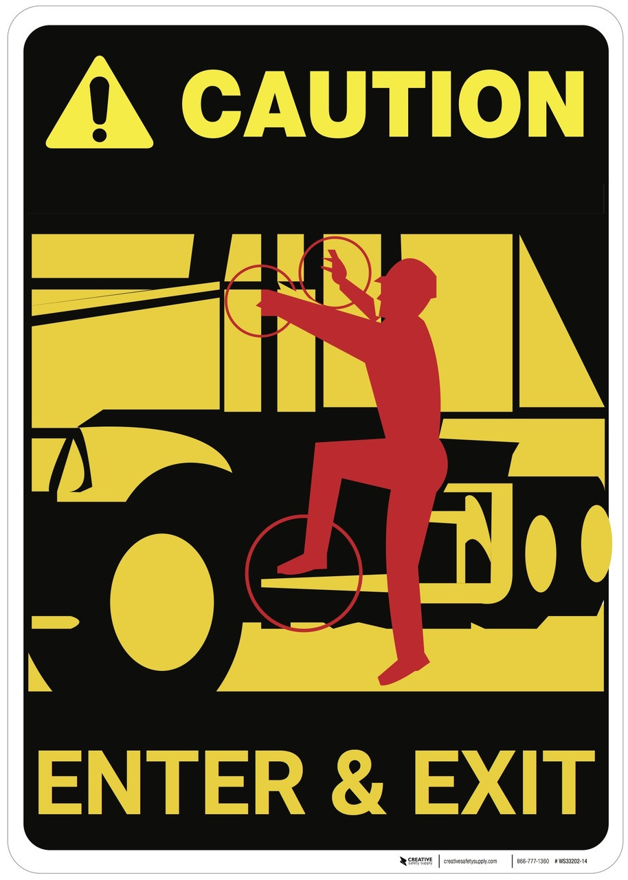 Truck Driver Safety Signs