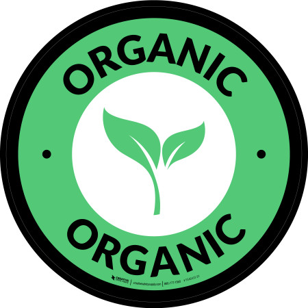 Organic Circle - Floor Sign