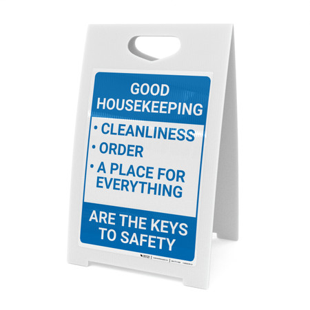 Good Housekeeping The Keys To Safety Portrait - A-Frame Sign