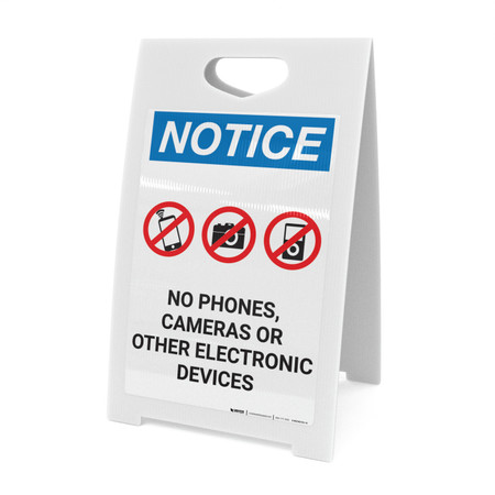 Notice: No Phones, Cameras or Other Electronic Devices - Portrait A ...