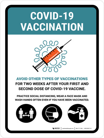 Covid-19 Vaccinations Avoid Vaccination Of Other Kinds For Two Weeks ...