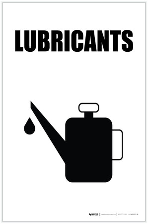 Lubricants with Icon Portrait - Label