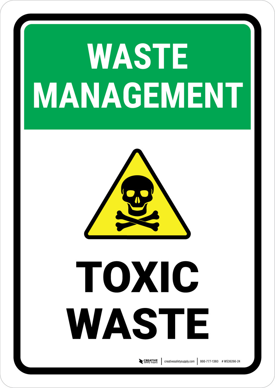 Toxic Waste Sign Residents Against Toxic Waste In The South East