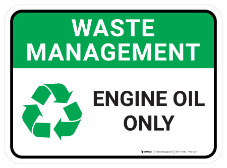 Waste Management: Recycle Engine Oil Recyclable Solid Recyclable Liquid ...
