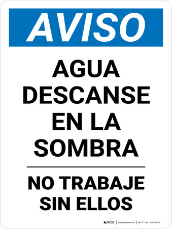 Notice: Water Rest Shade Don't Work Without Them Spanish Portrait ...