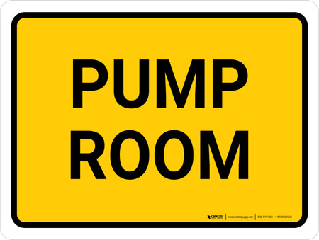 Pump Room Landscape - Wall Sign