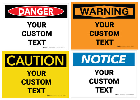 Create Custom OSHA Label | Creative Safety Supply