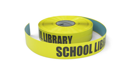 School Library - Inline Printed Floor Marking Tape