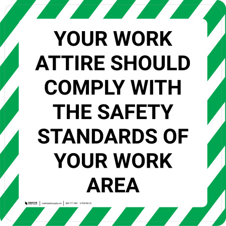 Your Work Attire Should Comply With The Safety Standards of Your Work ...