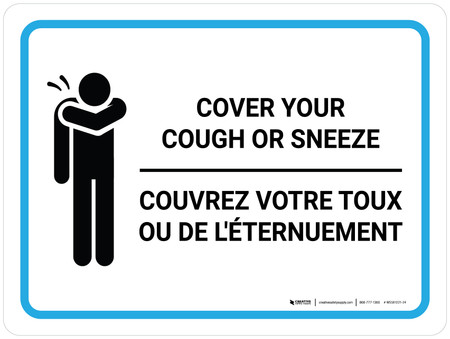 Couvrir Votre de Tousser Ou d'Éternuer (Cover Your Cough Or Sneeze ...