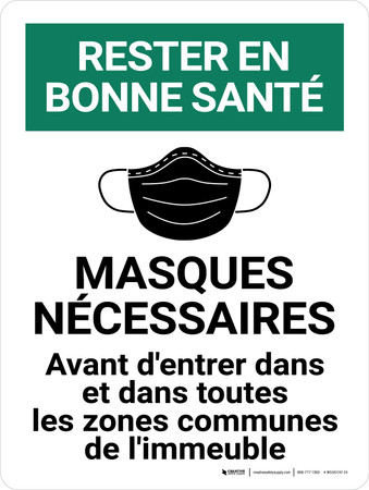 Rester en bonne Santé - les Masques Nécessaires Avant de conclure (Stay ...