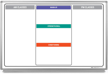 Class Summary Dry Erase Board | Creative Safety Supply