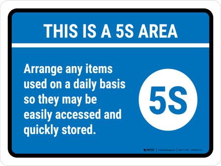 This Is A 5S Area Landscape - Wall Sign