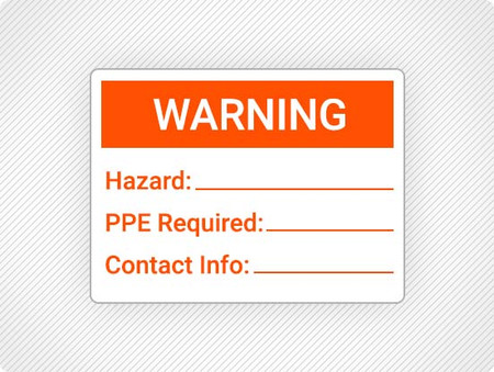 Create Custom Write-On Sign | Creative Safety Supply