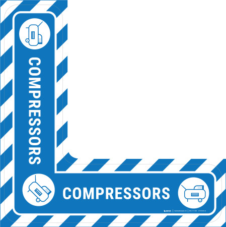 Compressors - Floor Sign Corner