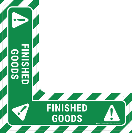 Finished Goods - Floor Sign Corner