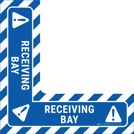 Receiving Bay - Floor Sign Corner