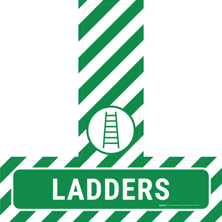 Ladders - Floor Sign T's