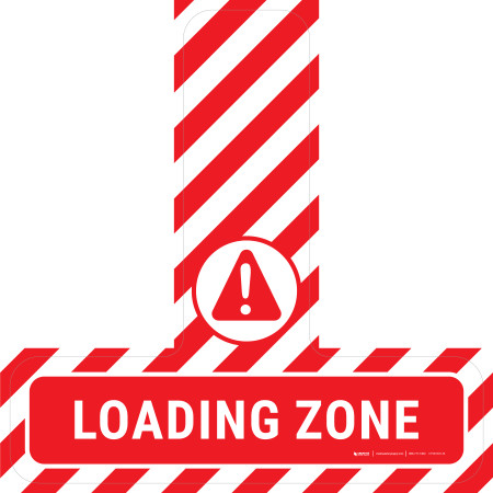 Loading Zone - Floor Sign T's
