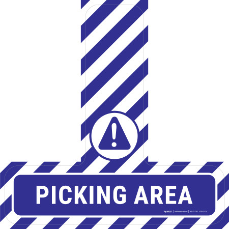 Picking Area - Floor Sign T's