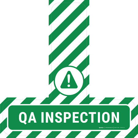 QA Inspection - Floor Sign T's