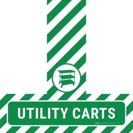 Utility Carts - Floor Sign T's