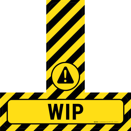 WIP - Floor Sign T's | Creative Safety Supply