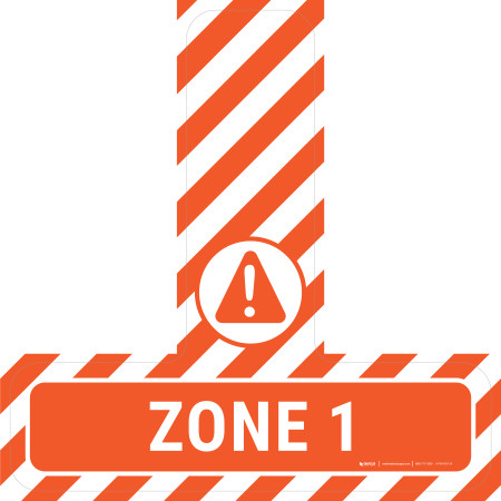 Zone 1 - Floor Sign T's