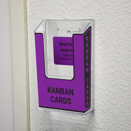 Purple Kanban - Tag Holder | Creative Safety Supply