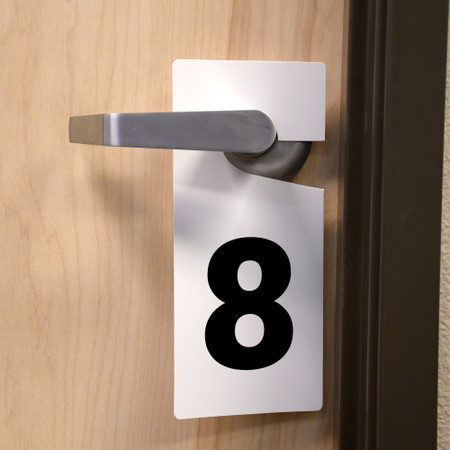 Number 8 - Door Hanger