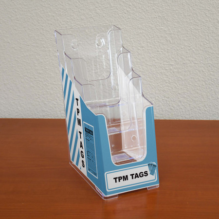 TPM Tags - Tabletop Tag Holders | Creative Safety Supply