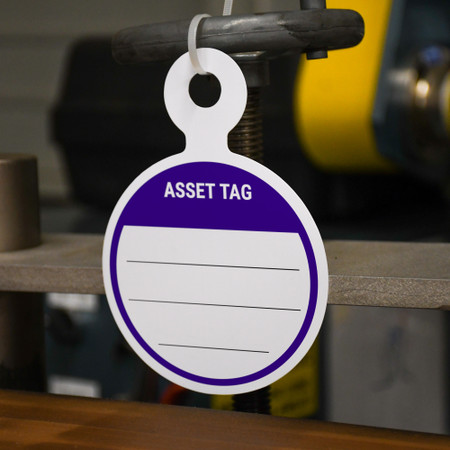 Asset Tag - Round Hang Tag | Creative Safety Supply