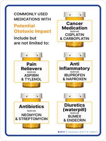 Commonly Used Medications With Potential Ototoxic Impact Portrait ...