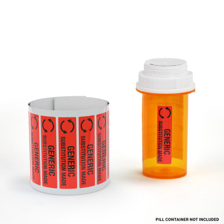 Generic Substitution Made - Pharmaceutical Auxiliary Label