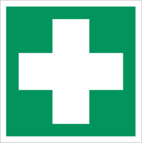 First Aid Safe Condition - IMO Glow Label | Creative Safety Supply