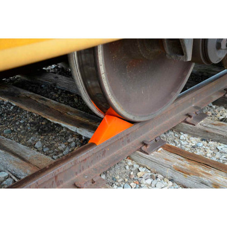 Magnetic Railroad Rail Car Wheel Chock RC-WC | Creative Safety Supply